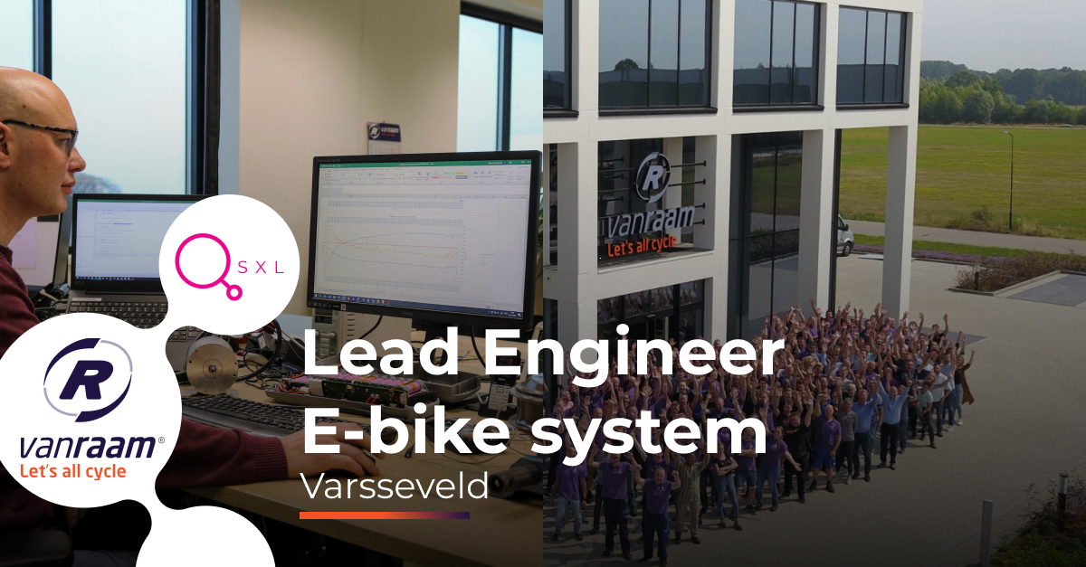 Lead Engineer E-bike system at VanRaam | Job Page by QSXL